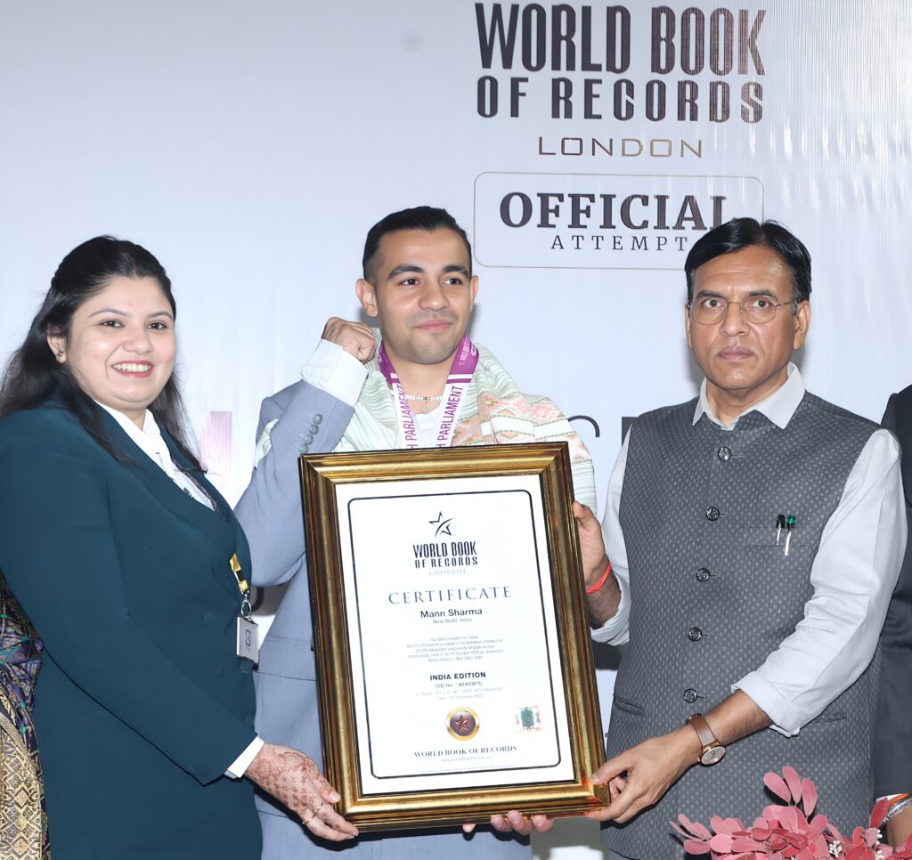 Indian Athlete Mann Sharma Creates History with World’s First Burpees ...