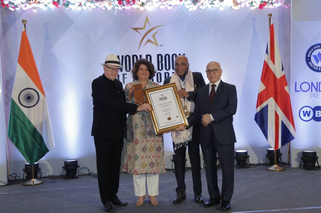 Lt. Col. Dharamdatt Goel Creates History Enters World Book of Records UK